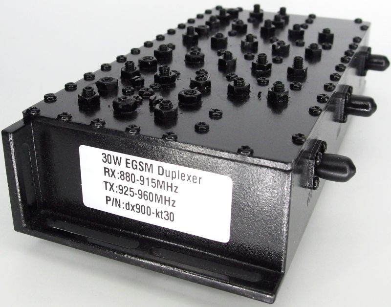 900 MHz E-GSM / UMTS / LTE Band 8 duplexer 30W | dx900-kt30