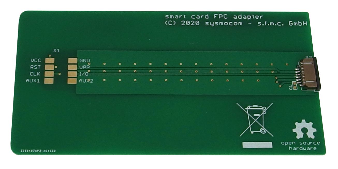 MFF2/eUICC chip ZIF socket to FPC socket adapter | MFF2-ZIF-FPC