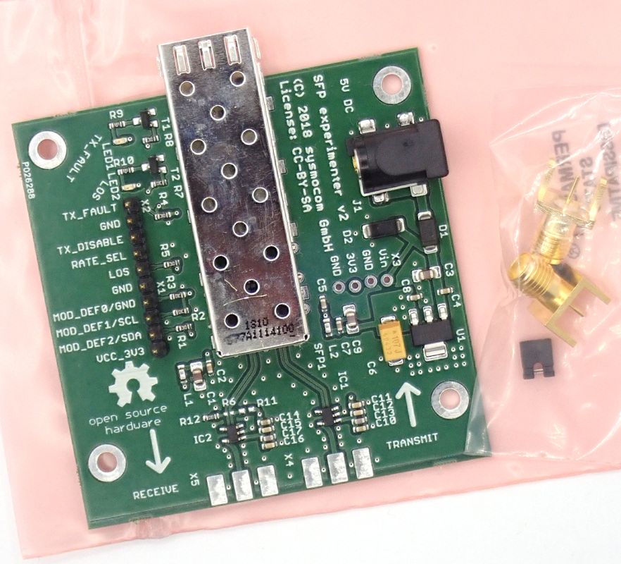 SFP experimenter board v2 kit | sfp-exp-v2-kit