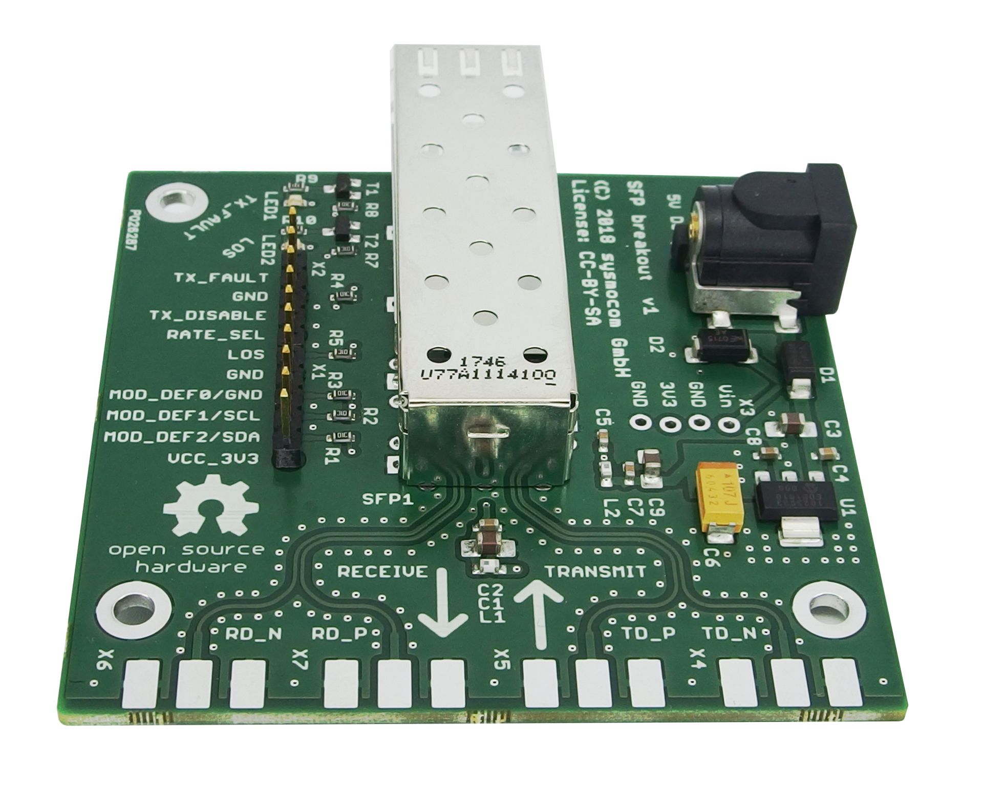 SFP breakout board v1 kit | sfp-bo-v1-kit SFP breakout board v1 kit | sfp-bo-v1-kit