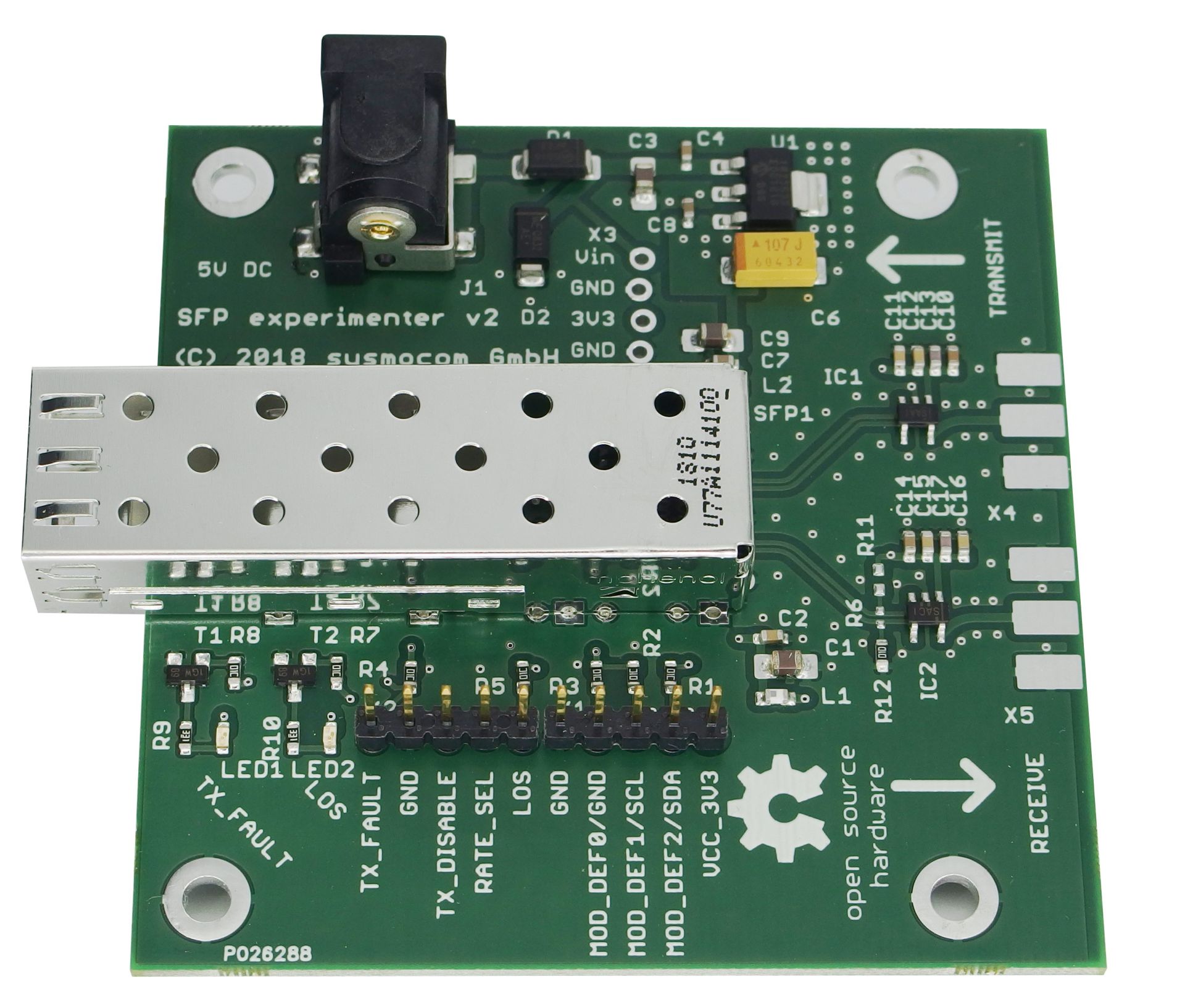 SFP experimenter board v2 kit | sfp-exp-v2-kit