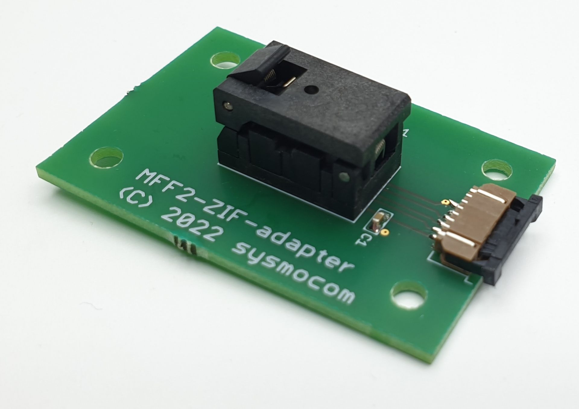 MFF2 ZIF M2M SIM card eUICC to FPC adapter | MFF2-ZIF-FPC